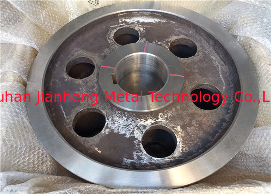 Finish Painting Carbon Steel Casting Products Carbon Steel Wheels Wear Resistant