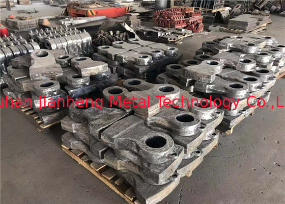 60hrc Hardness Bimetal Hammers Resin Sand Casting Process For Cement Plant