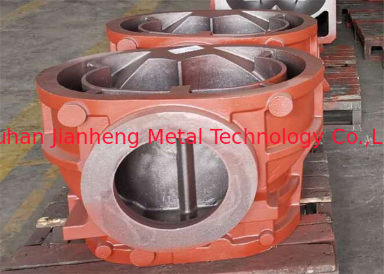 High Strength Iron Casting Parts Smooth Surface With Primary Painting