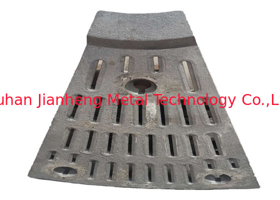 Manganese steel wear plates for ball mill with 5mm gap by special process