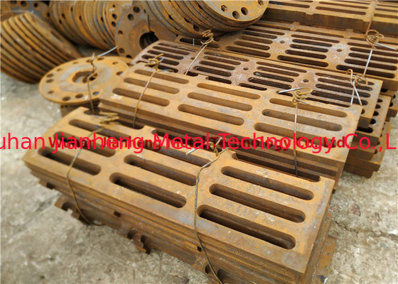 180HB-220HB Hardness Alloy Steel Wear Plate For Ball Mill Machines